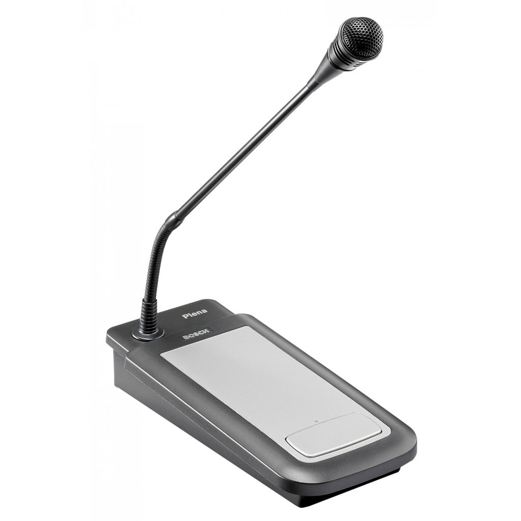 Bosch Plena PLE-1CS All Call Station Tabletop Paging Microphone bd