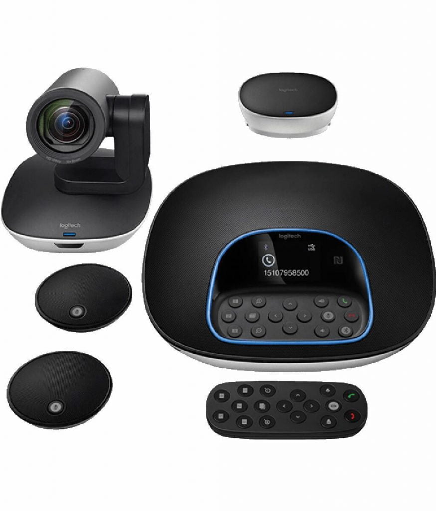 Logitech GROUP Affordable Video Conferencing System | PA System Bangladesh